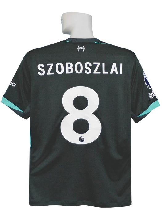 (ナイキ)NIKE/24/25リバプール/アウェイ/半袖/ソボスライ/プレミア+No Room For Racismパッチ付/FN8780-322