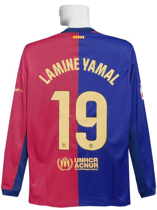 (ナイキ) NIKE/24/25バルセロナ/ホーム/長袖/ラミン・ヤマル/ラリーガパッチ付/FN8806-456