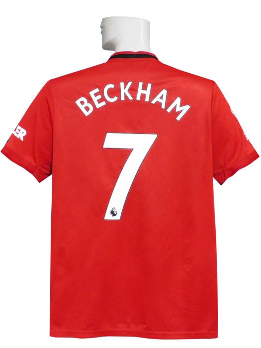 (アディダス) adidas/19/20マンチェスターユナイテッド/ホーム/半袖/ベッカム/プレミア+NRFRパッチ付/GEM43-ED7386