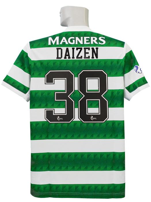 (アディダス) adidas/22/23グラスゴーセルティック/ホーム/半袖/前田/SPLチャンピオンバッジ付/HA5444