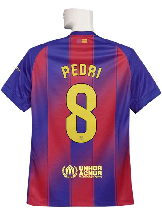 (ナイキ) NIKE/25/26バルセロナ/ホーム/半袖/ペドリ/ラリーガパッチ+ラリーガ優勝パッチ付/HJ4590-456