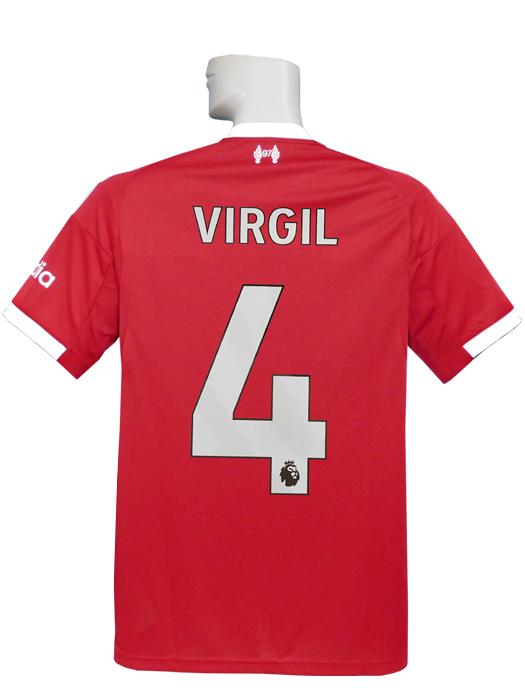 (アディダス) adidas/25/26リバプール/ホーム/半袖/ファン・ダイク/プレミア優勝+No Room For Racismパッチ付/JYF22-JV6423