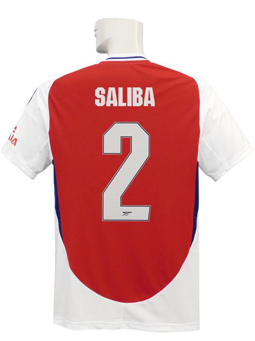 (アディダス) adidas/24/25アーセナル/チャンピオンズリーグ/ホーム/半袖/サリバ/CL+FOUNDATIONバッジ/KNW85-IT6141