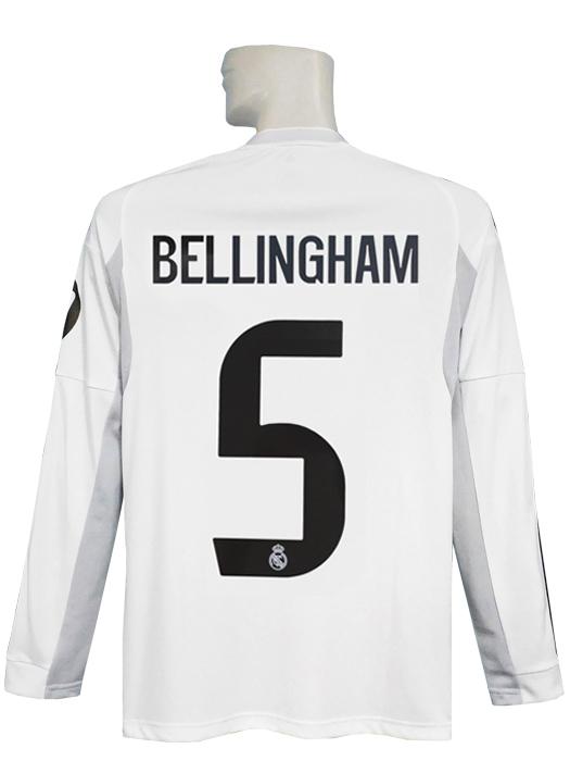 (アディダス) adidas/25/26レアルマドリード/ホーム/長袖/ベリンガム/ラリーガ+ICC2024優勝パッチ付/KPD77-JN8884