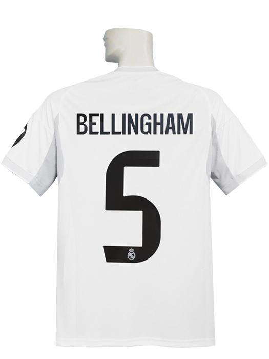 (アディダス) adidas/25/26レアルマドリード/ホーム/半袖/ベリンガム/ラリーガ+ICC2024優勝パッチ付/KRN60-JJ1931