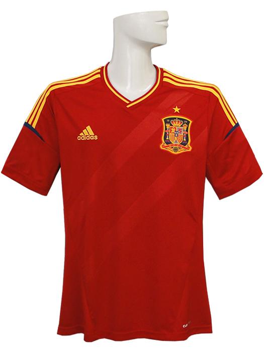 (アディダス) adidas/12/13スペイン代表/ホーム/半袖/ZU355-X10937