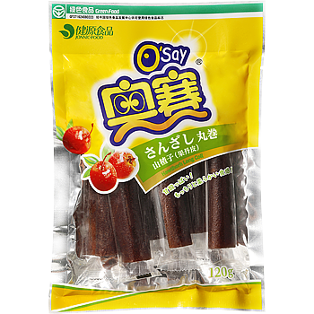 【常温】 さんざし丸巻(果丹皮)  120g 【入り数40個】 (ケース売り) 業務スーパー