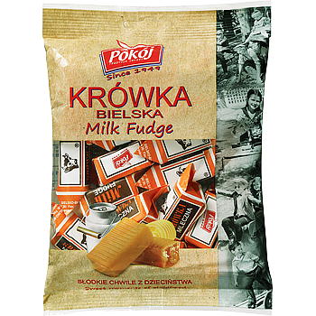 【常温】 ミルクファッジ  200g　★ポーランドから直輸入 【入り数28個】 (ケース売り) 業務スーパー