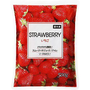 【冷凍】 冷凍いちご  500g 【入り数24個】 (ケース売り) 業務スーパー