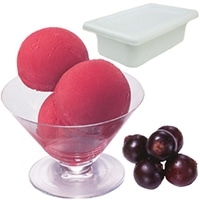 ロッテ】 フルーツソルベ カシス 2L 冷凍 5セット シャーベット