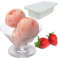 【ロッテ】 フルーツソルベ ストロベリー 2L 冷凍 5セット