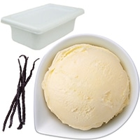 【ロッテ】 ベーシック クリーミーバニラ 2L 冷凍 5セット