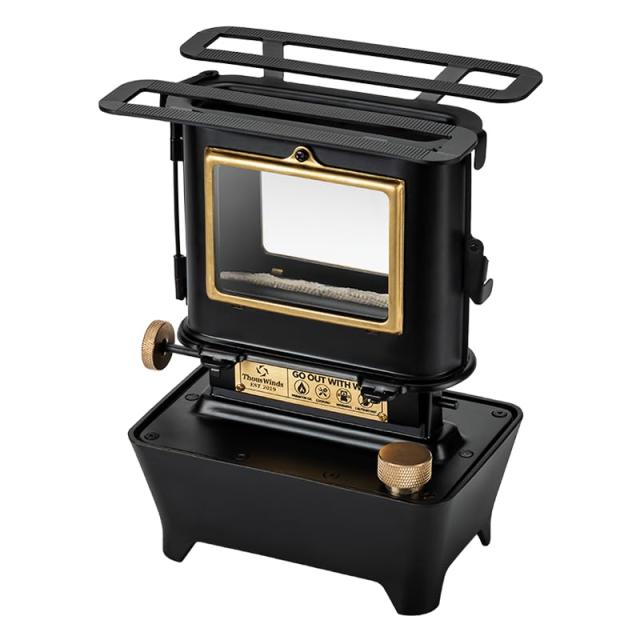 アイロンストーブ ファイヤーダンスストーブ オイルランタン キャンプストーブ ストーブランプ アウトドア 暖炉 ウォーマー クッカー ヒーター