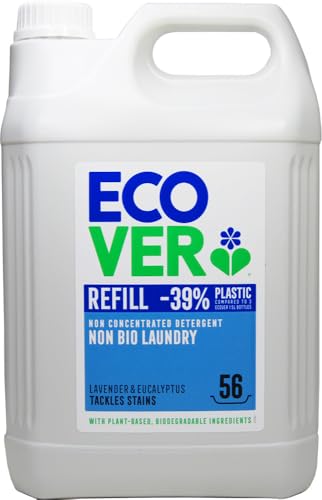 ECOVER(エコベール) エコベール 洗濯洗剤 詰め替え用 ラベンダー&ユーカリの香り 5000ml 大容量 業務用 ecover 肌に優しいの通販はau PAY マーケット ...