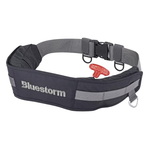 ブルーストームBluestorm Re:ティバノウエスト2.0 ラヴァブラック BSJ-3710RS 型式承認品 ウエスト ライフジャケット 救