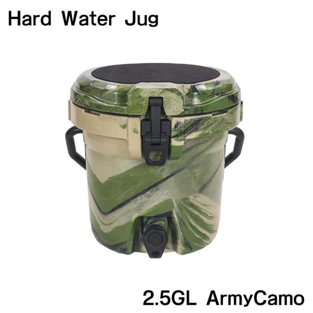 アイスランド ウォータージャグ HardWaterJug 2.5GL 9.34L AC CL-02503 アーミーカモ
