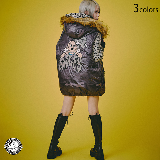 パフパフレンジャーベスト GALFY 153084 ガルフィー オーバーサイズ ゆったりめ ユニセックス