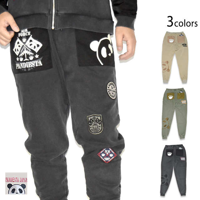 エアフォースパンダナイロン切替スウェットパンツ PANDIESTA JAPAN 595955 パンディエスタジャパン ミリタリー