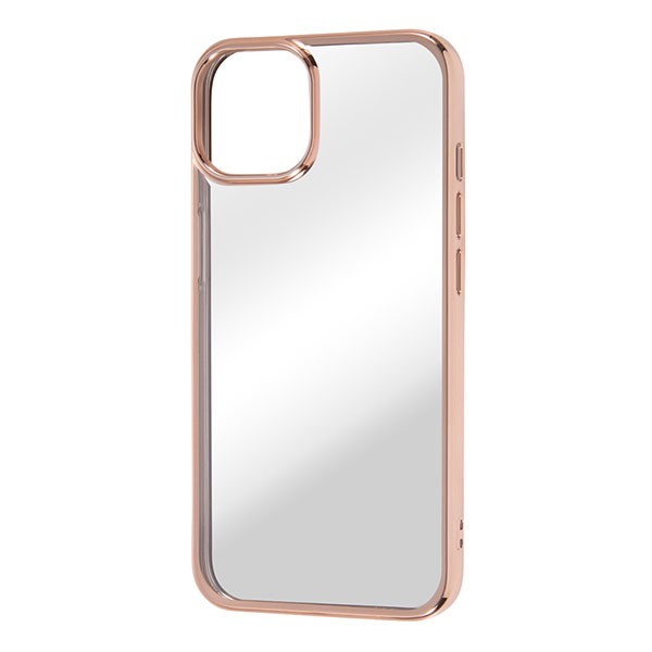iPhone14 iPhone13 ケース ソフトケース TPU META Frame ピンク iPhone14 iPhone13 ケース ソフトケース TPU META Frame ピンク