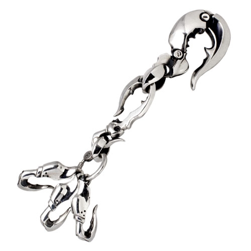 グラムスケイル GLAM SCALE キーホルダー シルバー キーチェーン ot GS-LK-002 送料無料