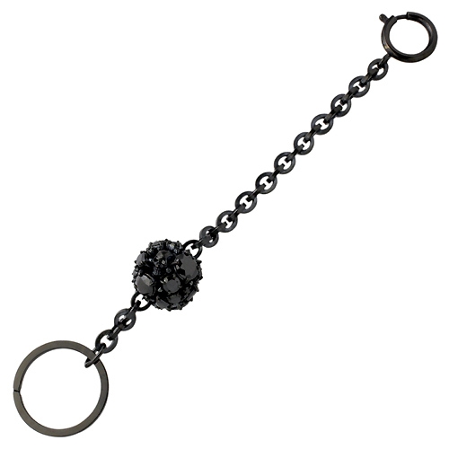 ホロウ HOLLOOW シルバー キーホルダー キーケース ラプソディー キュービックスカルドクロ髑髏 ot KHP-155BK