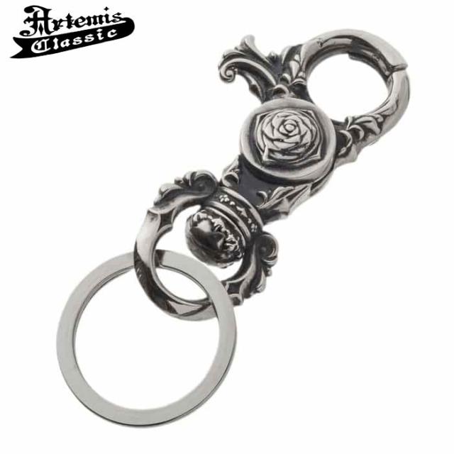 【21日までポイント5倍！】 アルテミスクラシック ArtemisClassic ローズ ナスカン キーホルダー ACK0056
