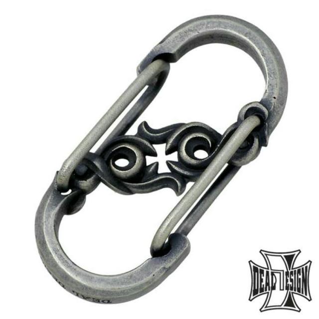 【21日までポイント5倍！】 ディール デザイン DEAL DESIGN キーホルダー メンズ シーホース キーフック BRASS 真鍮 391793BRASS