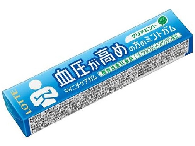 ロッテ マイニチケアガム血圧が高めの方のミントガム ×320 【全国送料無料】(沖縄・離島は別途)