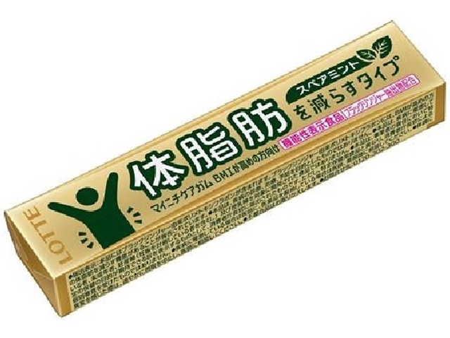 ロッテ マイニチケアガム体脂肪を減らす １４粒 ×320 【全国送料無料】(沖縄・離島は別途)