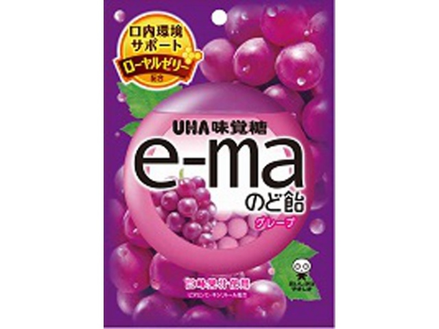 ピピン ｅ−ｍａのど飴袋５０ｇグレープ ×72 【全国送料無料】(沖縄・離島は別途)