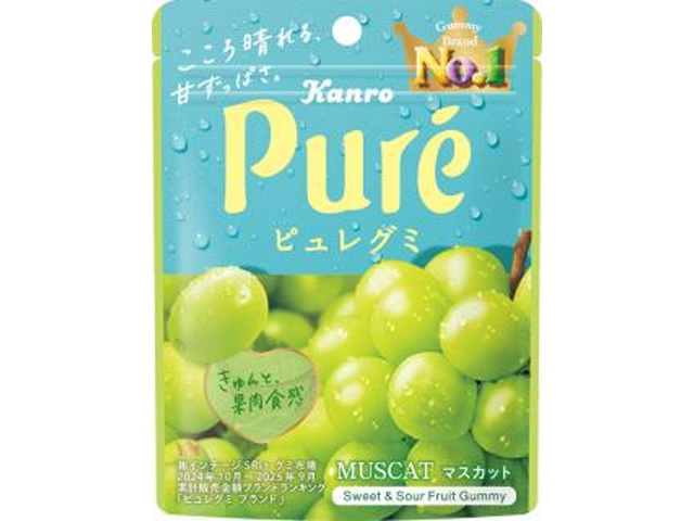カンロ ピュレグミ マスカット56g ×6 【全国送料無料】(一部地域除く)の通販はau PAY マーケット - Giftしま専科 | au ...