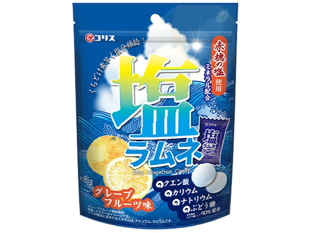 コリス 塩ラムネ ５０ｇ ×60 【全国送料無料】(沖縄・離島は別途)
