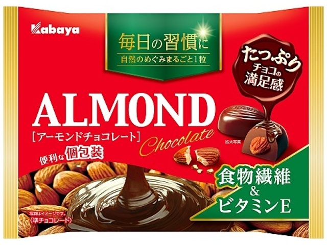 カバヤ アーモンドチョコレート１０９ｇ   ×16 【全国送料無料】(沖縄・離島は別途)