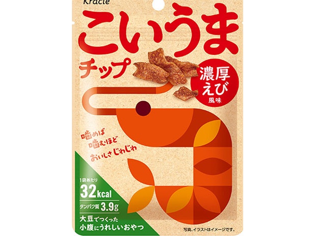 クラシエフーズ販売 こいうまチップ濃厚えび風味 ×160 【全国送料無料】(沖縄・離島は別途)