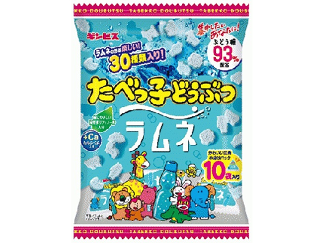 ギンビス たべっ子どうぶつラムネ１０袋  ×24 【全国送料無料】(沖縄・離島は別途)