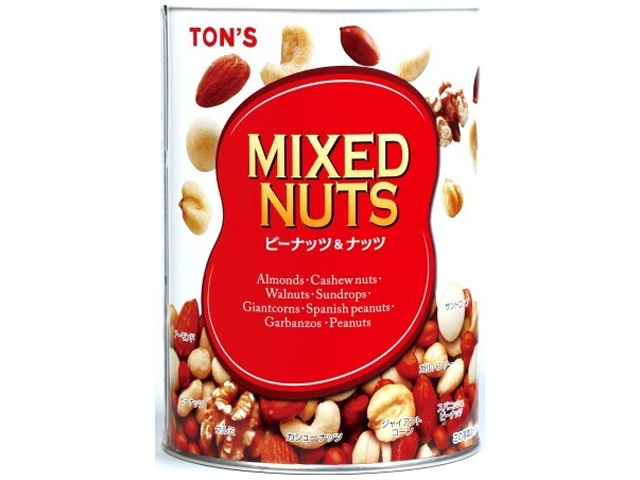 東洋ナッツ ミックスナッツ 缶３５５ｇ ×12 【全国送料無料】(沖縄・離島は別途)