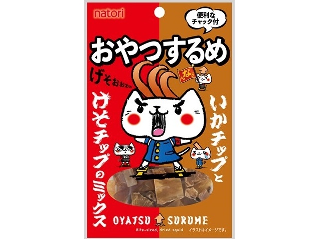 なとり おやつするめ １８ｇ ×60 【全国送料無料】(沖縄・離島は別途)