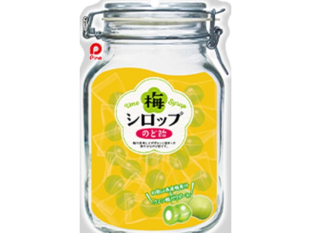 パイン 梅シロップのど飴 ８０ｇ ×48 【全国送料無料】(沖縄・離島は別途)