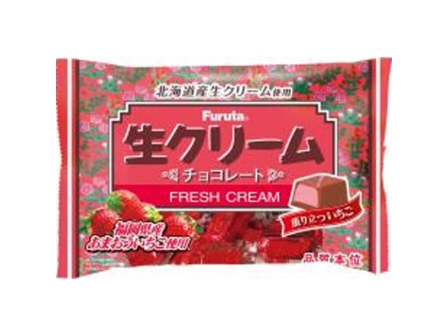 フルタ 生クリームチョコ 薫り立ついちご１２４ｇ ×18 【全国送料無料】(沖縄・離島は別途)