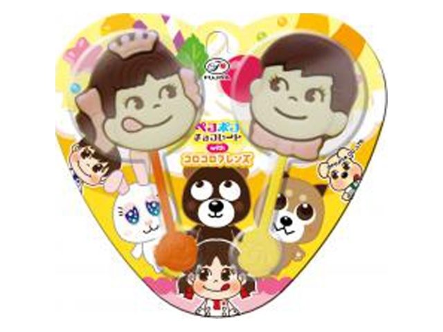 不二家 ペコポコチョコレート ２本  ×144 【全国送料無料】(沖縄・離島は別途)