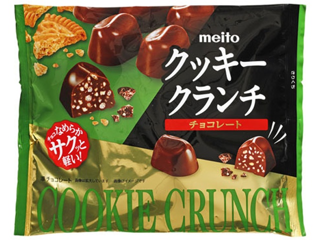 ｍｅｉｔｏ クッキークランチチョコレート８９ｇ  ×36 【全国送料無料】(沖縄・離島は別途)