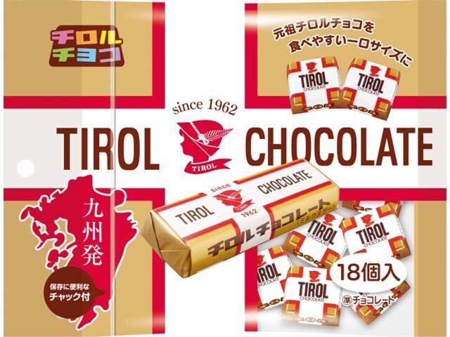 チロル チロルチョコ ミルクヌガーパック１８個 ×40 【全国送料無料】(沖縄・離島は別途)