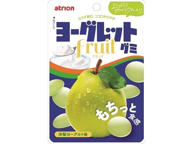 アトリオン ヨーグレットグミフリュイ洋梨Ｙ ×120 【全国送料無料】(沖縄・離島は別途)