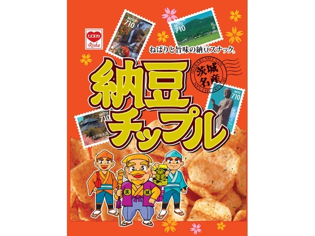 リスカ 納豆チップル ４８ｇ ×48 【全国送料無料】(沖縄・離島は別途)