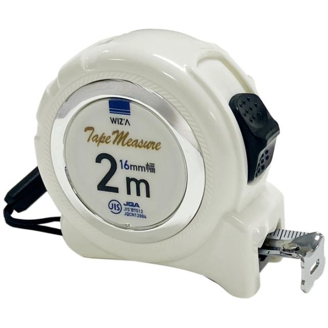 ロック付メジャー JIS付 16mm幅×長さ2m ウィザ(WIZ'A) 4904781386390【送料無料】 の通販はau PAY マーケット - タンタンショップ au PAY マーケット ...