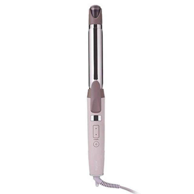 ヘアアイロン 2WAY(ストレート/カール 26mm) プロテクトイオン スチーム 温度調節 80〜200℃(25段階) 自動電源OFF 開閉ロック 海外対応 抗菌 コットンベージュ テスコム TW752AC【送料無料】