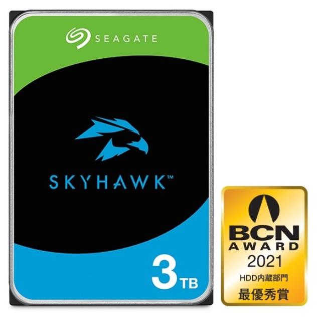 シーゲイト 【送料無料】ST3000VX015 SkyHawk HDD 3.5inch SATA 6Gb/s 3TB 5400RPM ...