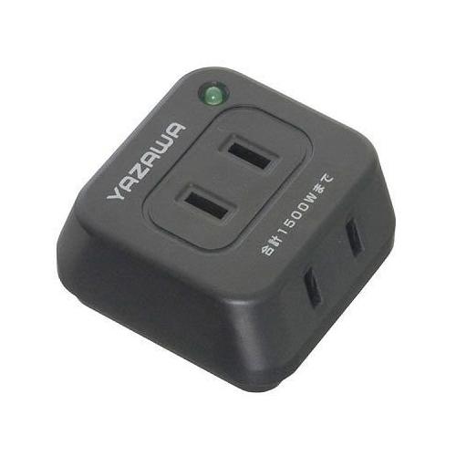 【10個セット】 強力雷ガード付トリプルタップ ヤザワ Y02THK300BKX10【送料無料】 【納期目安：１週間】