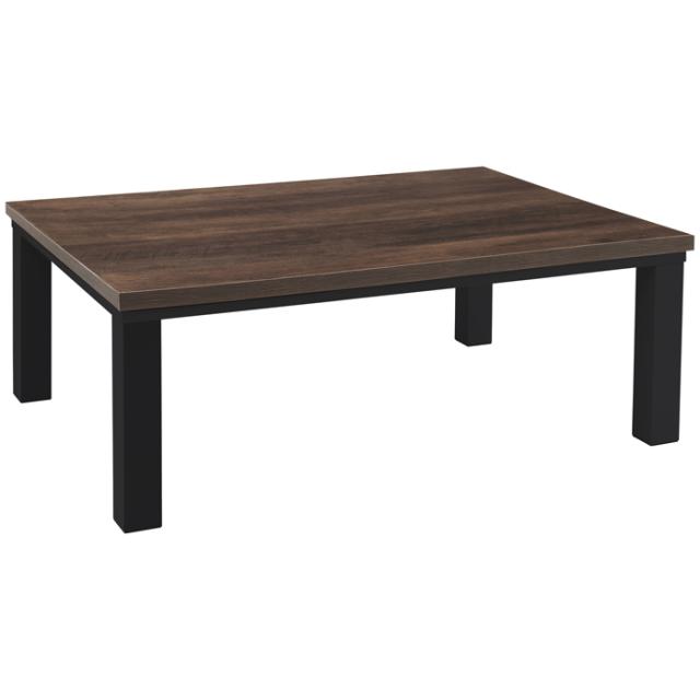 ウッディカジュアルこたつ ユアサプライムス YLW-1050D(MBK)【送料無料】 (YLW1050D(MBK))