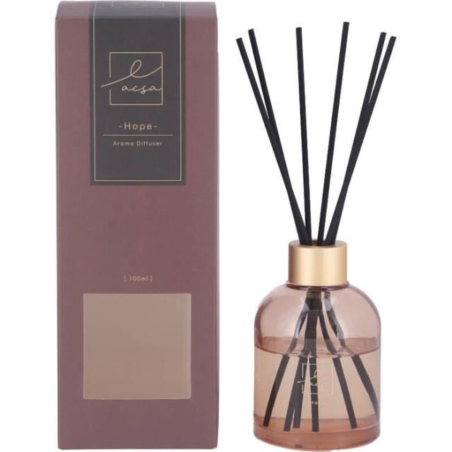 【6個セット】 LACSA(ラシサ) ディフューザー Hope 100ml SR568100 不二貿易 FJ-28067【送料無料】 (FJ28067)